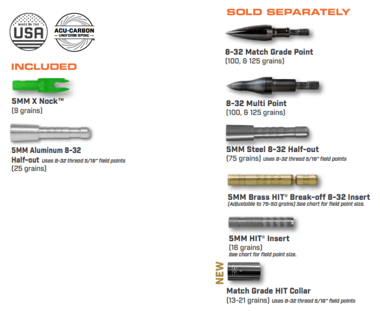 Axis SPT Arrows - Easton Archery