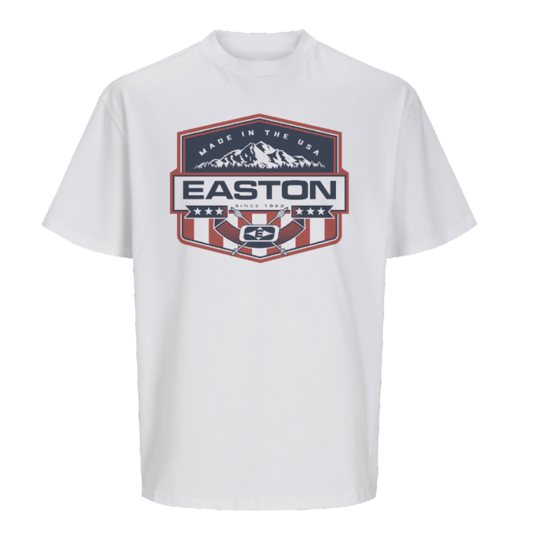 Made in USA Tee - White - Easton Archery