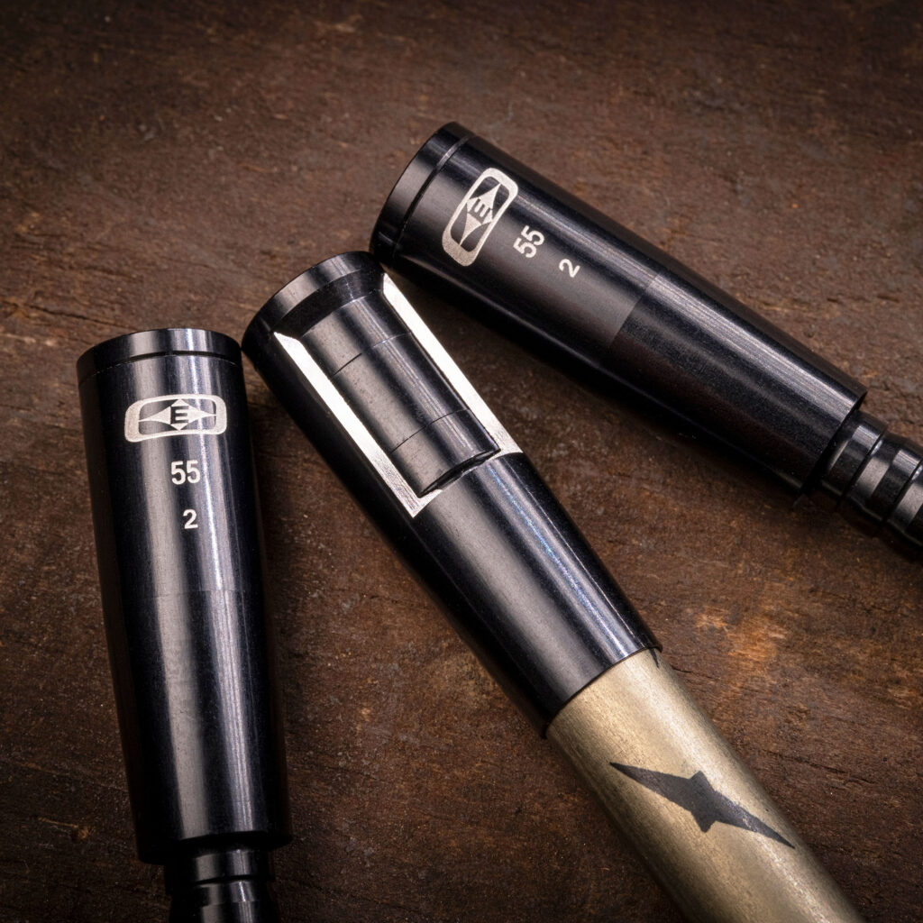 5MM Match Grade Half Outs - Easton Archery - Aluminum Half-Out